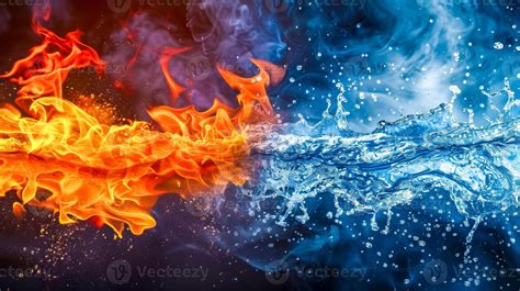 Fire Vs Blue Water