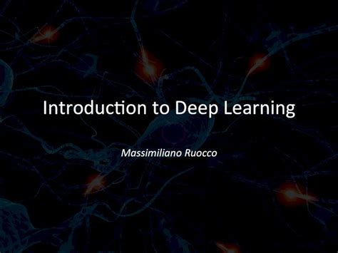 pdf introduction to deep learning dokumen tips