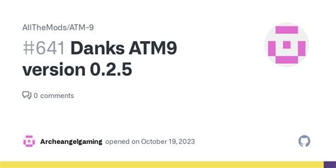 Danks ATM Version Issue AllTheMods ATM GitHub