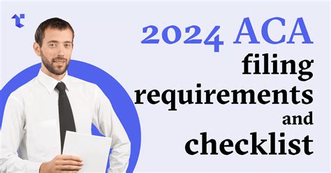 2024 Aca Filing Requirements And Checklist