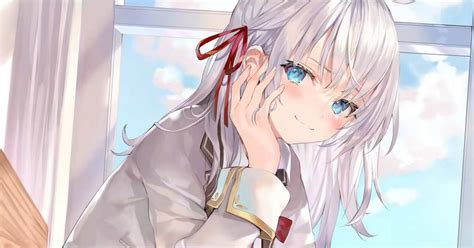 Аниме Аля иногда кокетничает со мной по русски получило новый постер