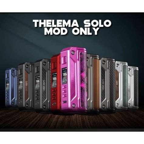 Jual Thelema Quest Solo Mod Only 100w Authentic By Lost Vape Shopee