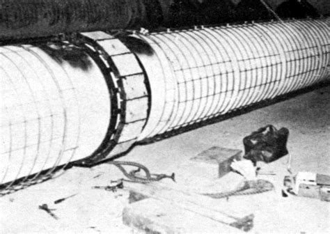Zinc Bracelet Anode At A Joint In An Offshore Steel Pipeline Download