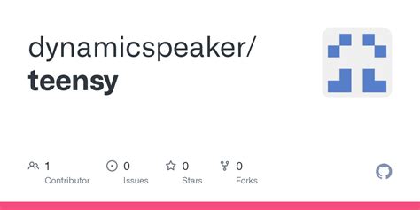 GitHub Dynamicspeaker Teensy