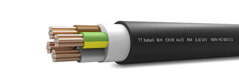 Exvb Tt Cables Power Cables For Voltage Up To 1kv