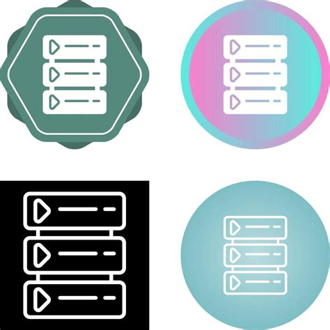 Server Vector Icon 40774584 Vector Art At Vecteezy