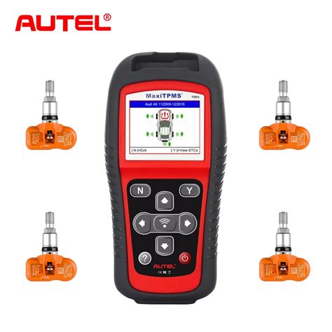 Autel Maxitpms Ts501 Tpms Service Tool Tpms Systems Tire Pressure Monitoring System With 315mhz