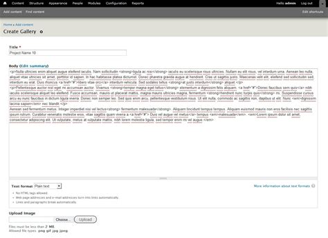 Drupal How To Work With Gallery Template Monster Help