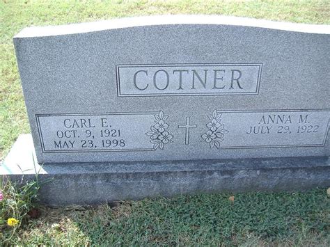 Carl E Cotner 1921 1998 Homenaje De Find A Grave