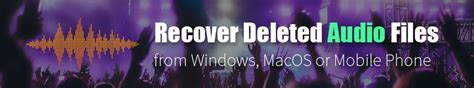 How To Recover Deleted Audio Files From PC And Phone