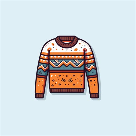 Sweater Vector Clip Art Illustration 28230090 Vector Art At Vecteezy