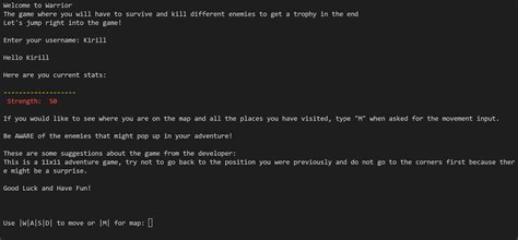 Github Kirilldariywarrior Code An Adventure Game In Python On A