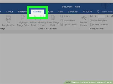 How To Create Labels In Microsoft Word With Pictures WikiHow