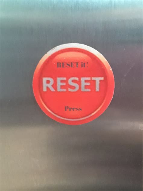 Self Care RESET Button Life RESET It Button Package Etsy