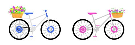 Two Bikes Clipart