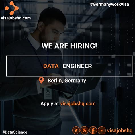 Data Engineer In Berlin Relocate To Germany With Work Visa Sponsorship