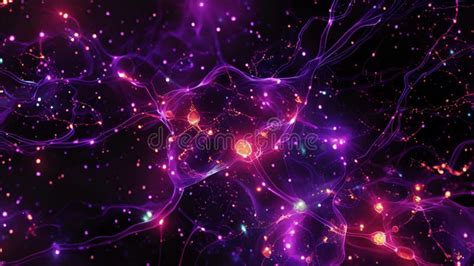 The Intricate Network Of Neuronal Connections Displayed Through Tered Synaptic Vesicles At A