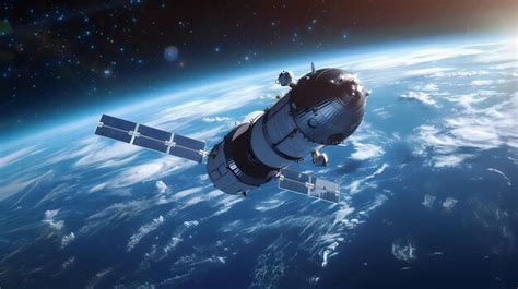 Mission Control For Space Debris Cleanup And Orbital Services Premium Ai Generated Image