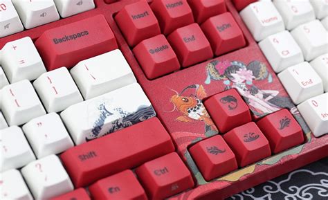 Varmilo Vem108 Koi Sakura Keyboard Cyrillic Ua Red