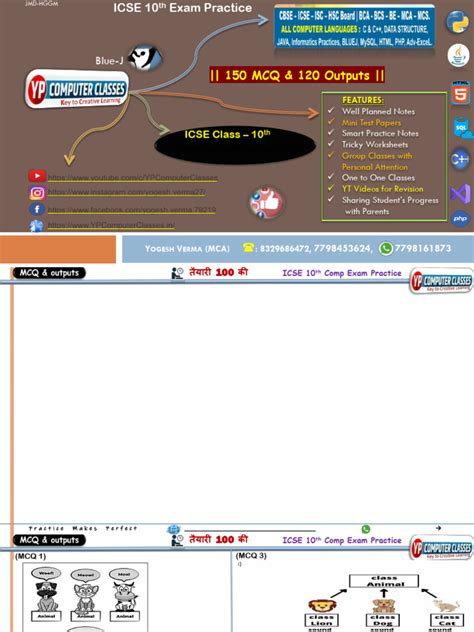 Ypccicse10thmcqoutputsfrom 15 Days Master Plan Pdf Data Type