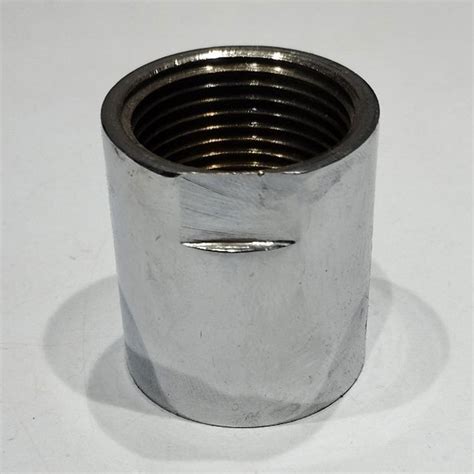 Silver 12inch Brass Socket In Cp And Polish For Pipe Fitting Size