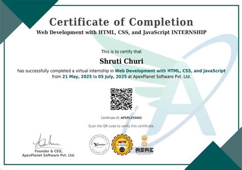 Webdevelopment Html Css Javascript Shruti Churi