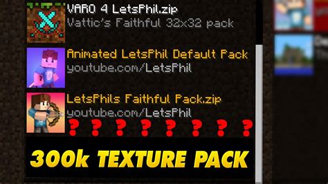 Neues 300k 3d Texture Pack Youtube