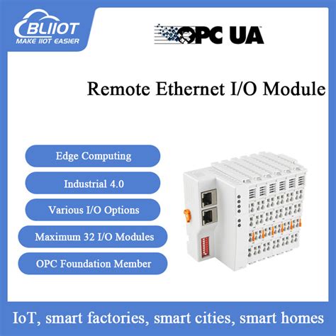 Intelligent Electronic Opc Ua Fieldbus Box Io Controller For Erp Management System I O