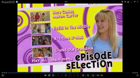 Lizzie Mcguire Starstruck 2004 Dvd Menu Walkthrough Youtube