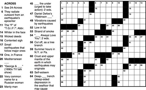 Free Crossword Puzzle Maker With Clues Ressmakers
