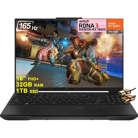 Asus Tuf Gaming A16 Laptop 16 Pulgadas Fhd 165hz 7ms 100 Srgb Amd
