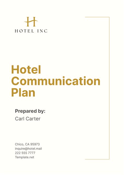 Free Communication Plan Templates To Edit Online And Print