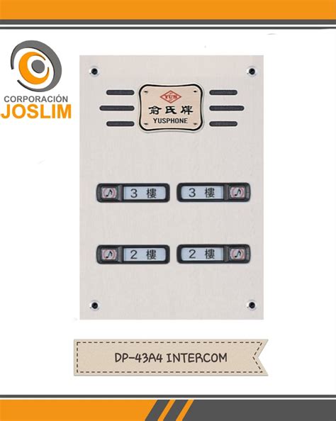 Portero Yusphone Dp 43a 4 Puntos Corporación Joslim