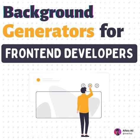 10 Background Generator Sites You Should Try As A Frontend Developer 🧵↓