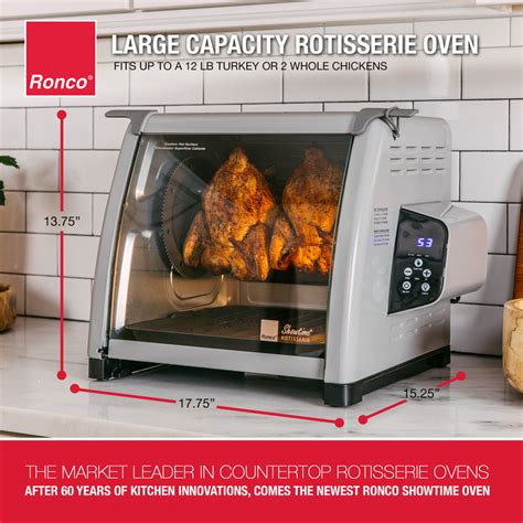 Ronco Showtime 6000 Platinum Rotisserie Oven Ronco