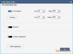 Lock The Mouse Cursor In Windows With Lock Cursor Tools