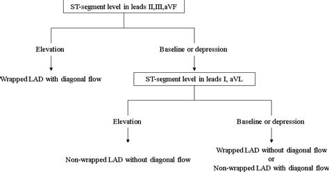 Diagnostic Flow Diagram To Estimate Lad Lesions When The St‐segment