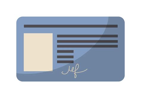 Premium Vector Car Drive Element Drivers License Id Card And Driving Permission Identification