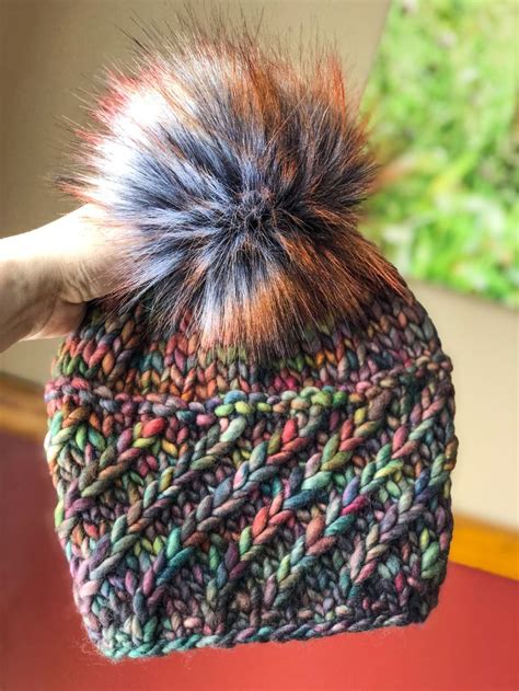 Knit Pattern For Alpine Twist Beanie Knitting Pattern Pdf Instructions Diy Written Tutorial Hat