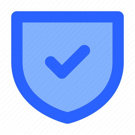 Protection Safe Security Shield Verification Icon