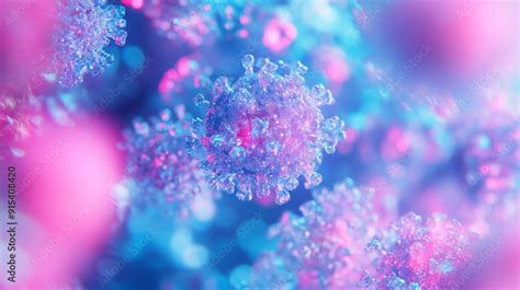 Bio Study Research Lab Binary Fission Process Of A Prokaryotic Cell Stock Illustration Adobe Stock