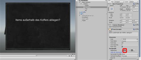 Unity Getting Location Bounds Of Centered Text Game Development