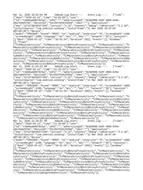 Logs Pdf Android Operating System Smartphone