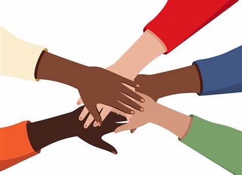 Working Together Hands Clip Art 113 900 Teamwork Hands Stock