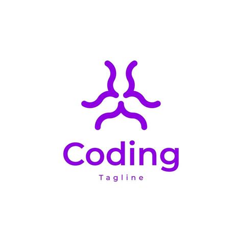 Triple Programming Coding Logo Design Coding Logo Design Template 7396375 Vector Art At Vecteezy