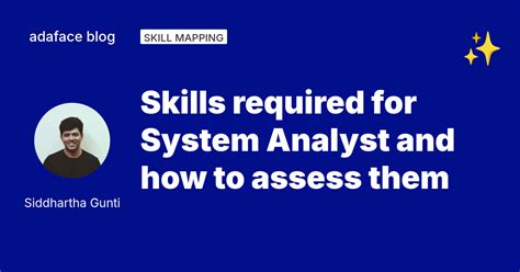 Skills Required For System Analyst And How To Assess Them