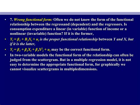 Two Variable Regression Analysis Some Basic Ideasppt
