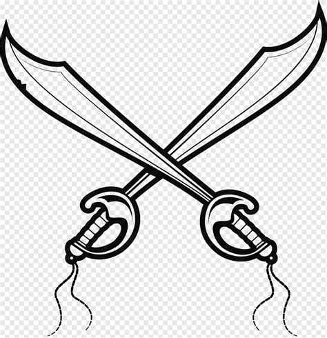 Pirate Swords Crossing Pirate Swords Crossing Stock Illustrations
