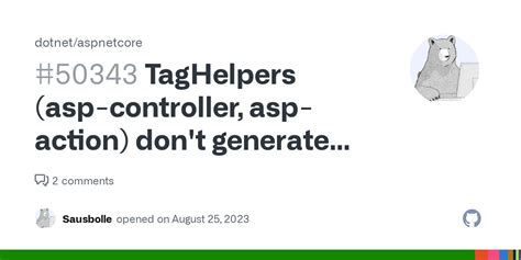 Taghelpers Asp Controller Asp Action Dont Generate Link If A Variable Is Used To Set