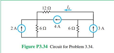 Solved Apply Nodal Analysis To Determine Ix In The Circuit Chegg Com